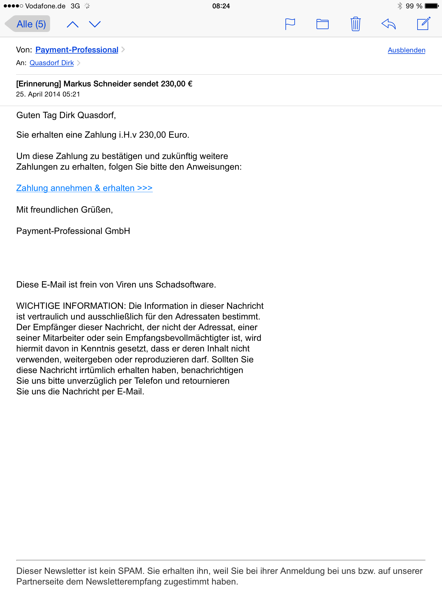 email Fishing | DQ-Soft Dina Quasdorf